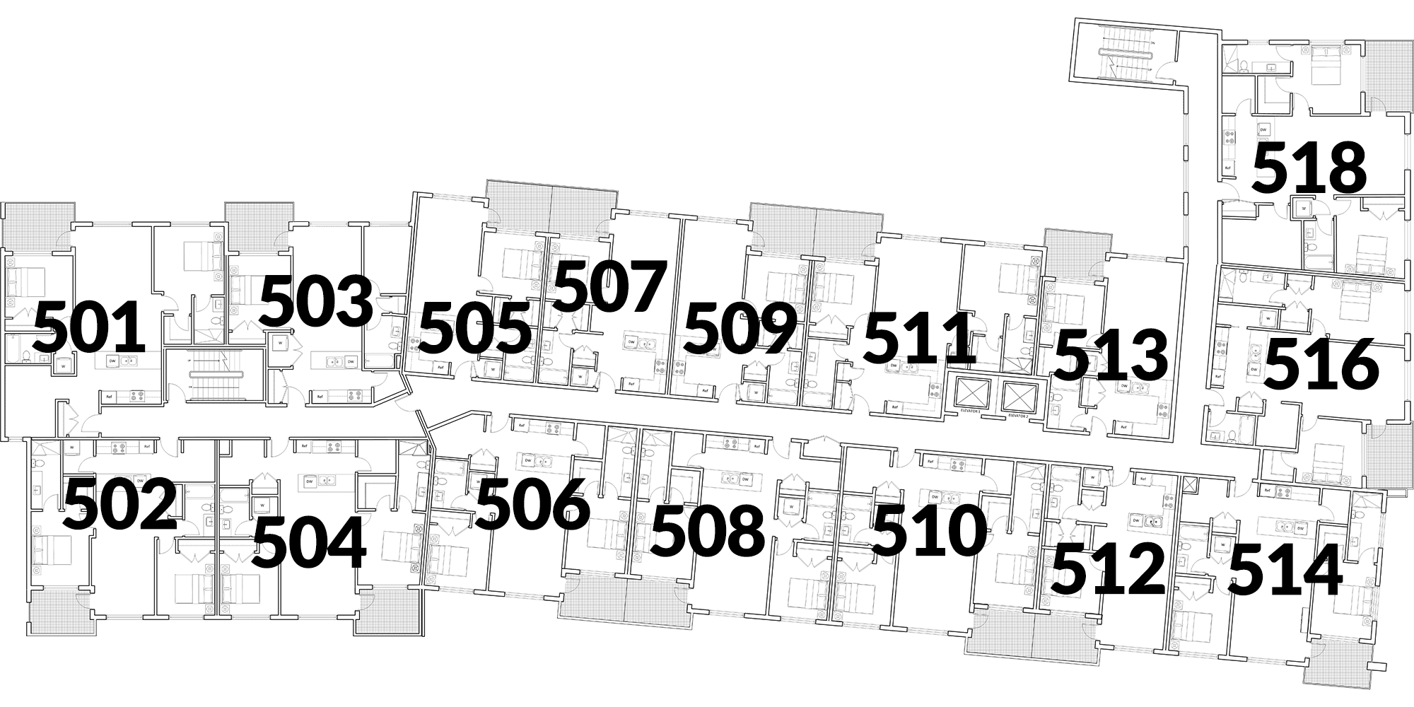 Fifth Floor - Lakeside West